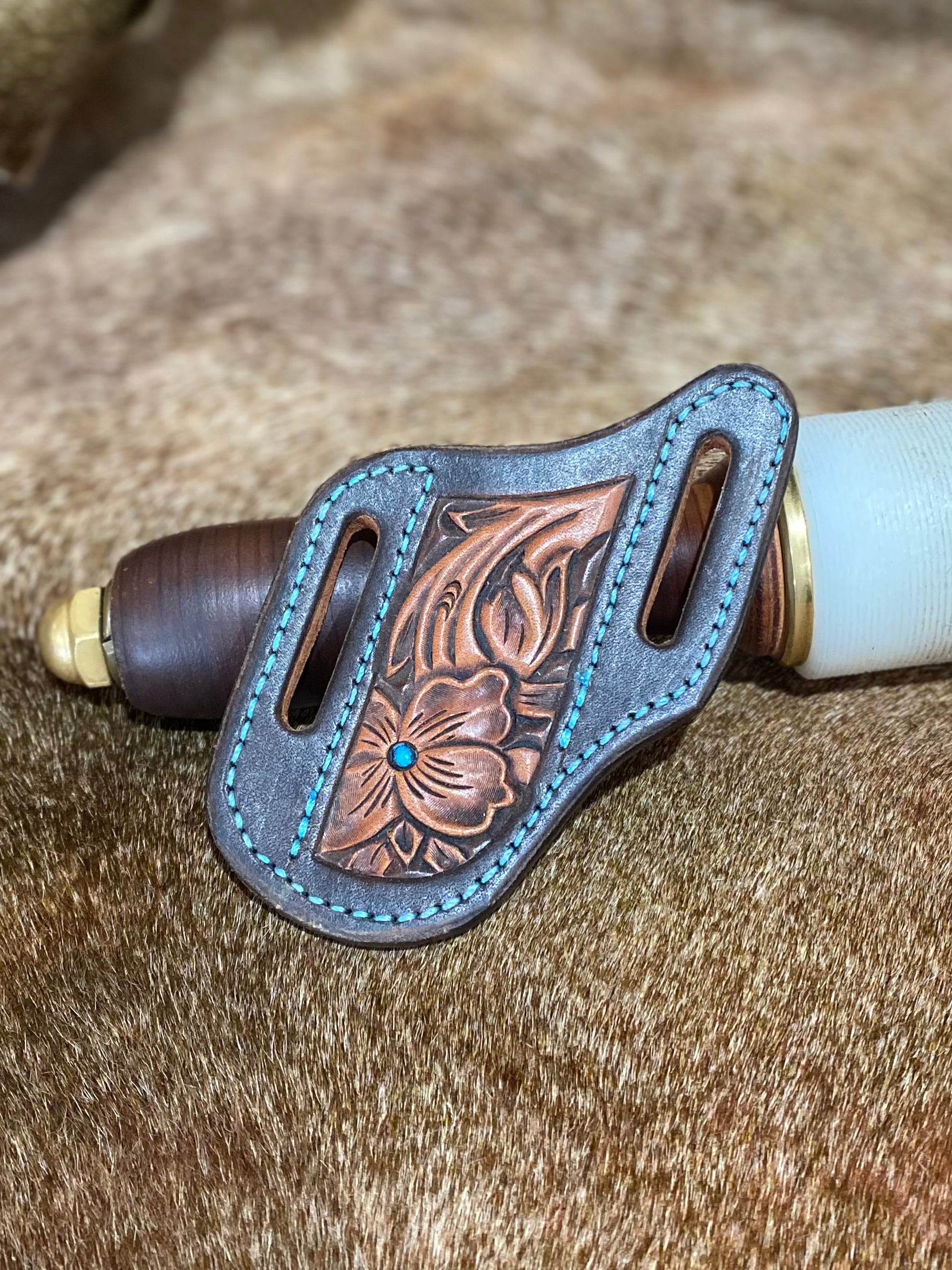 Trapper sheaths – Diamond W Custom Leather